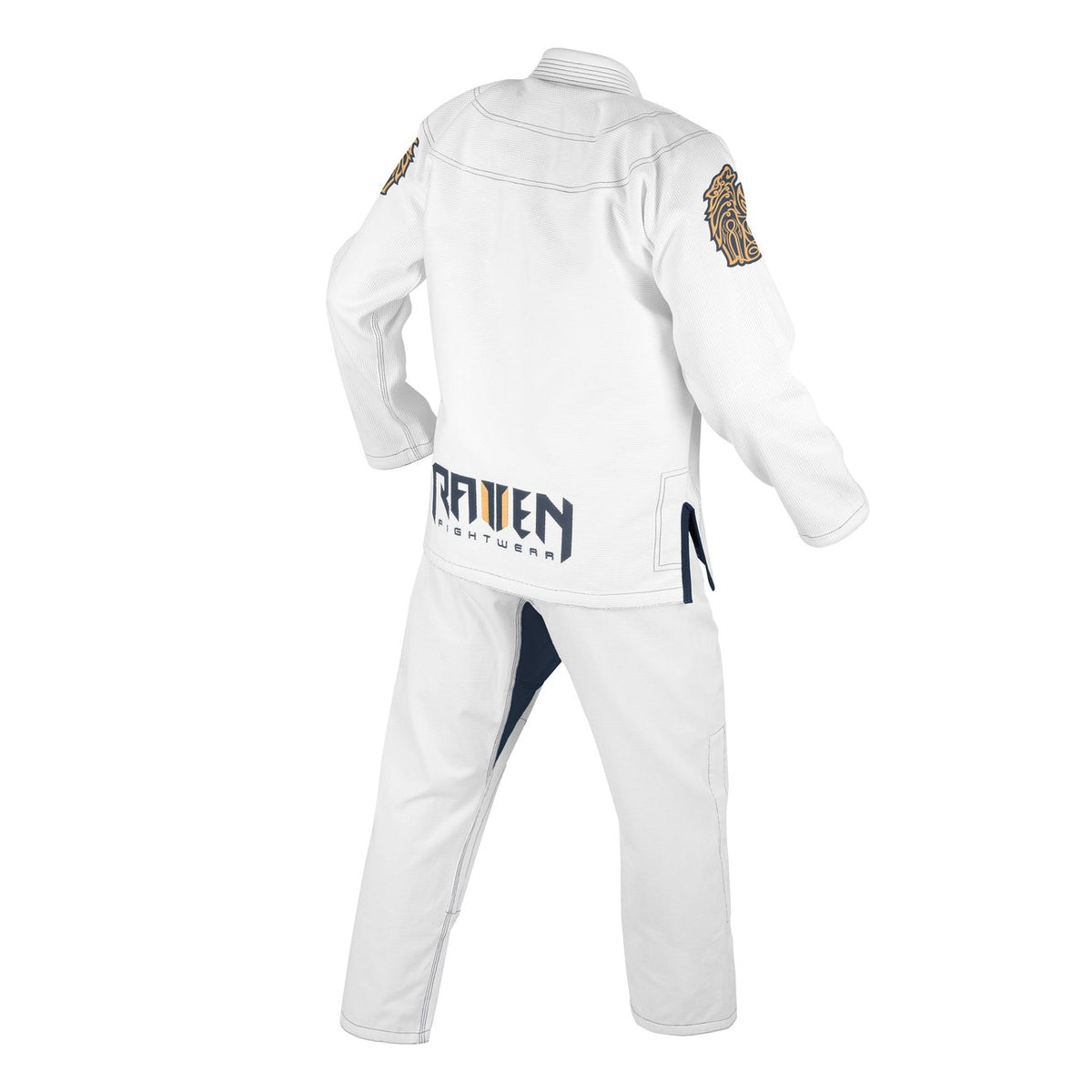 Raven Fightwear BJJ Gi Ulfhedinn White Men's – Fightstyle.eu